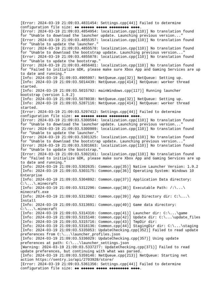 Launcher Log | PDF | Microsoft Windows | System Software