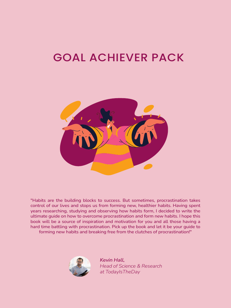 Goal Achiever Pack | PDF | Happiness | Psychological Concepts