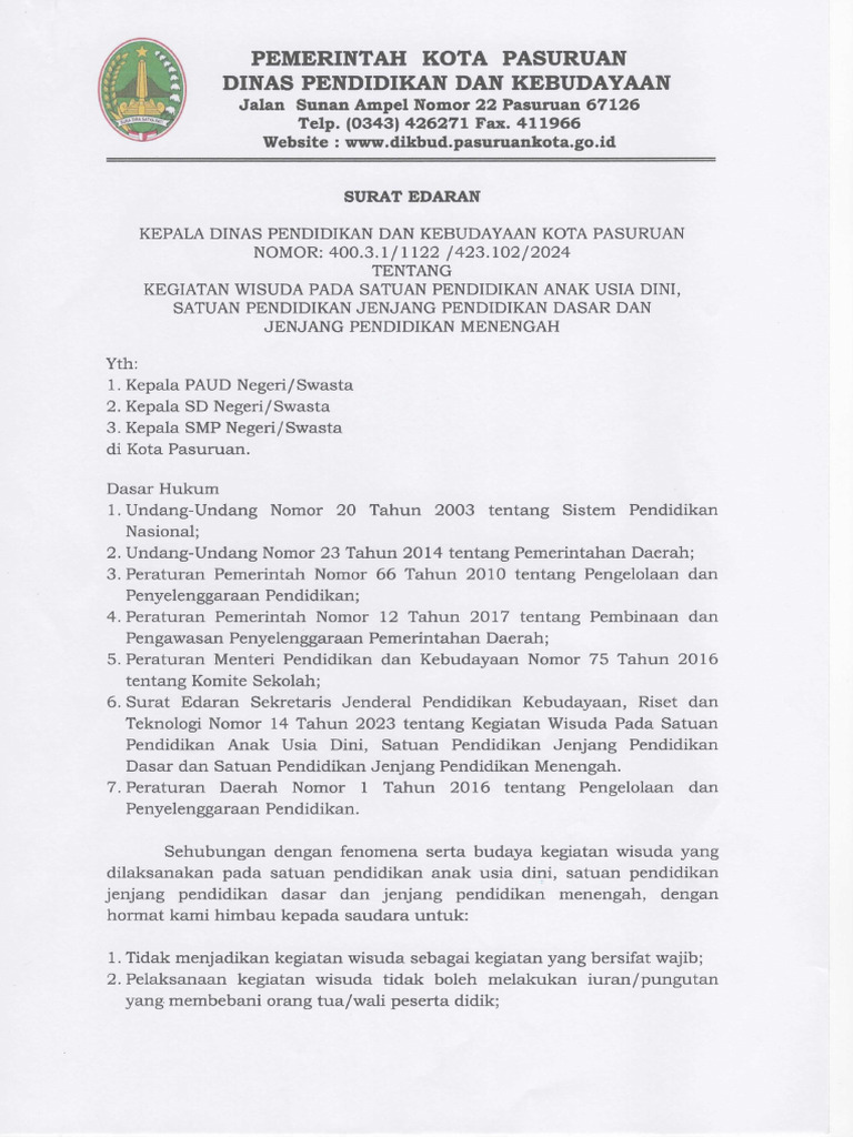 SE Wisuda ttd Kadin | PDF