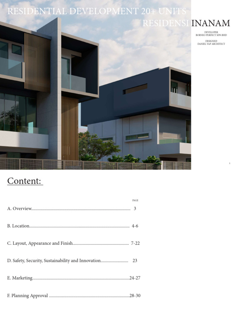 Ipa Residensi Inanam Feb 2024 Compressed | PDF | Bathroom