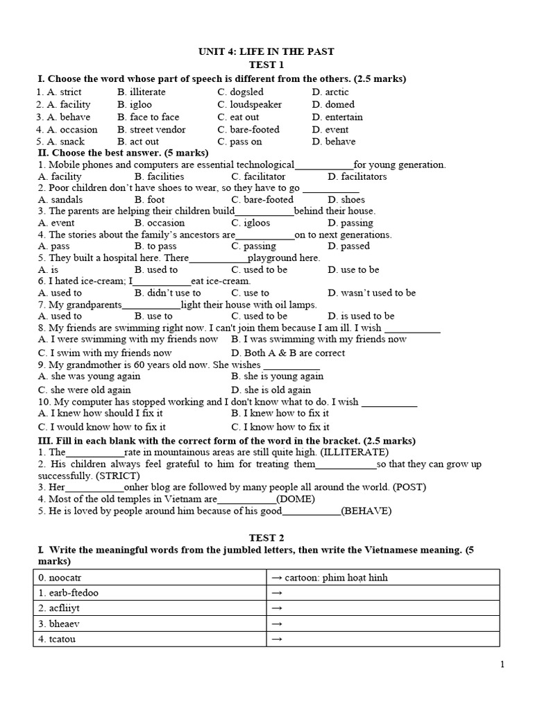 Unit 4 | PDF | Language Arts & Discipline