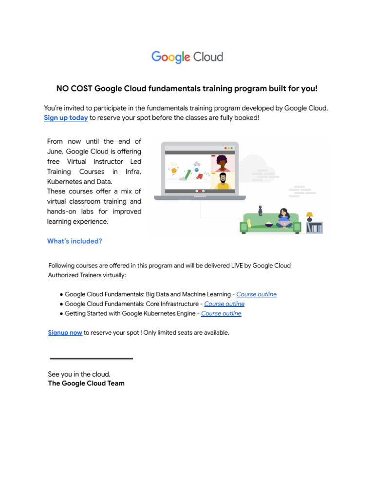 Free Fundamentals Virtual ILT - One Pager | PDF | Computers