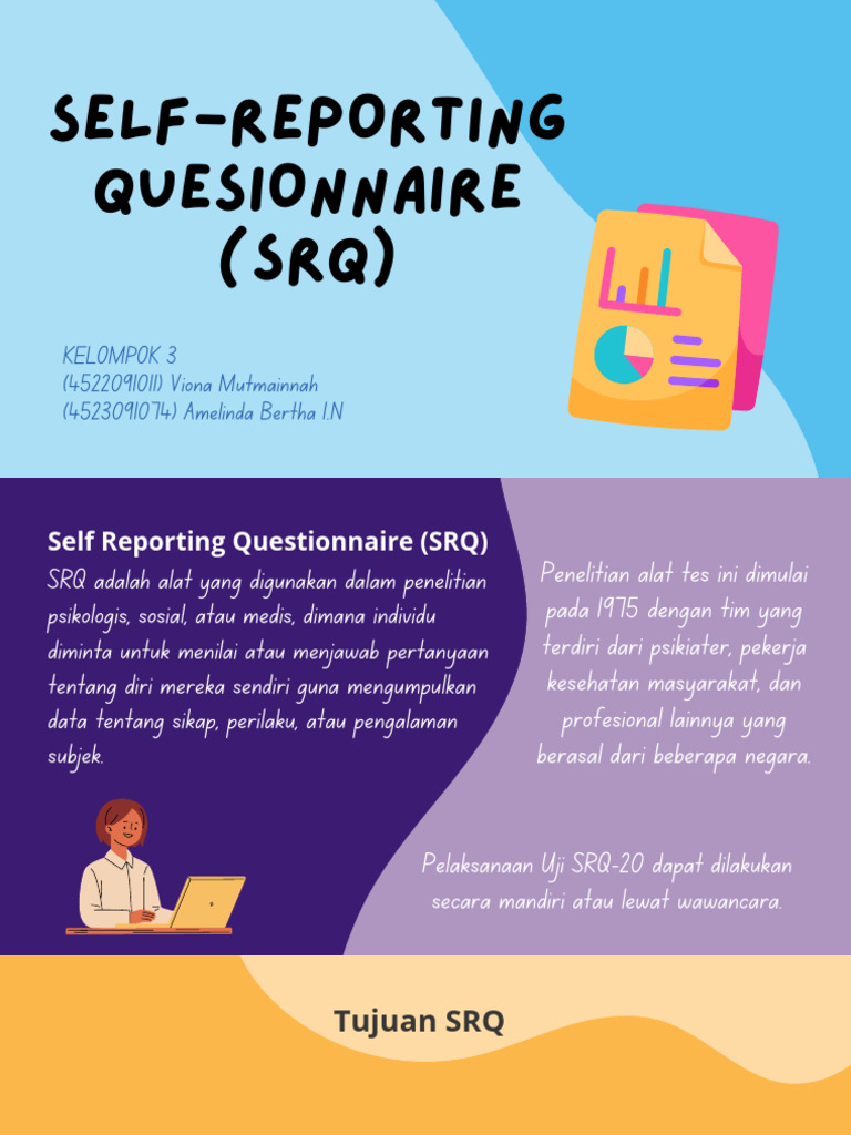 SELF-REPORTING QUESTIONNAIRE (klp3) | PDF