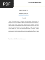 Contoh Skripsi 3 Variabel | PDF