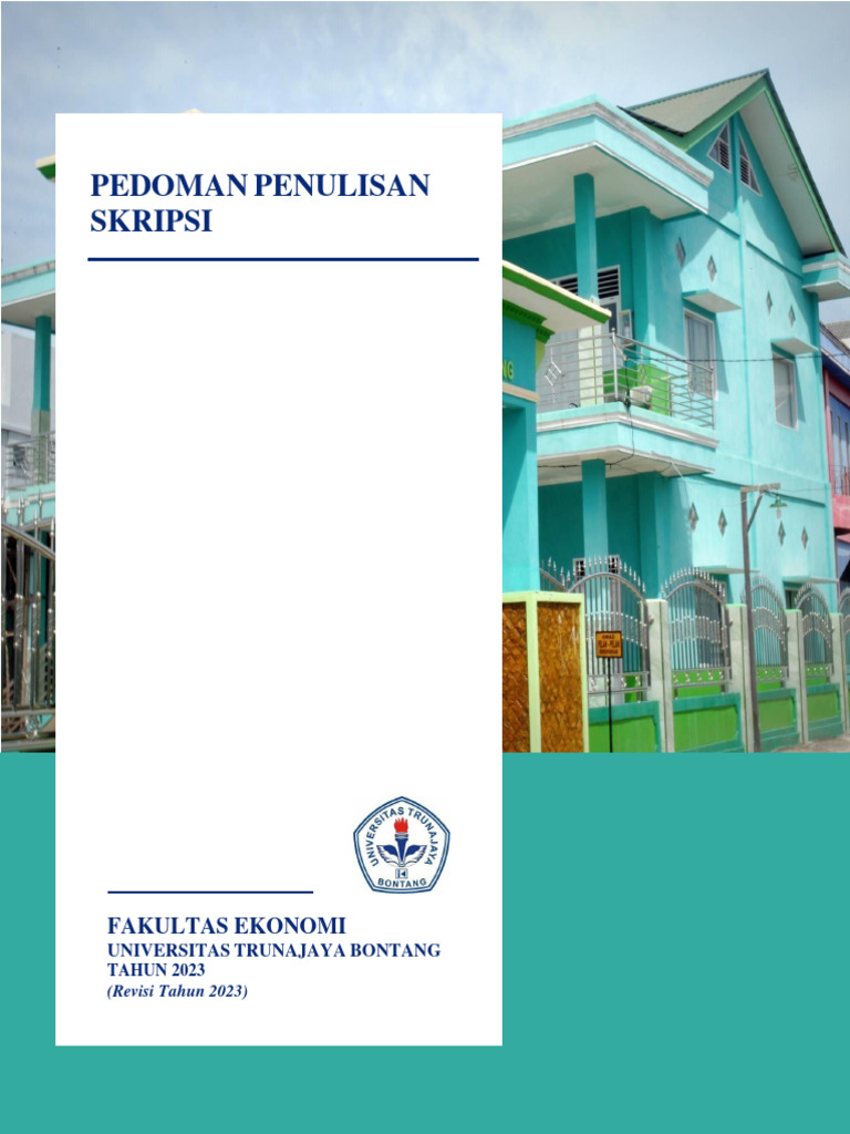 Pedoman Skripsi Ekonomi | PDF | Seni