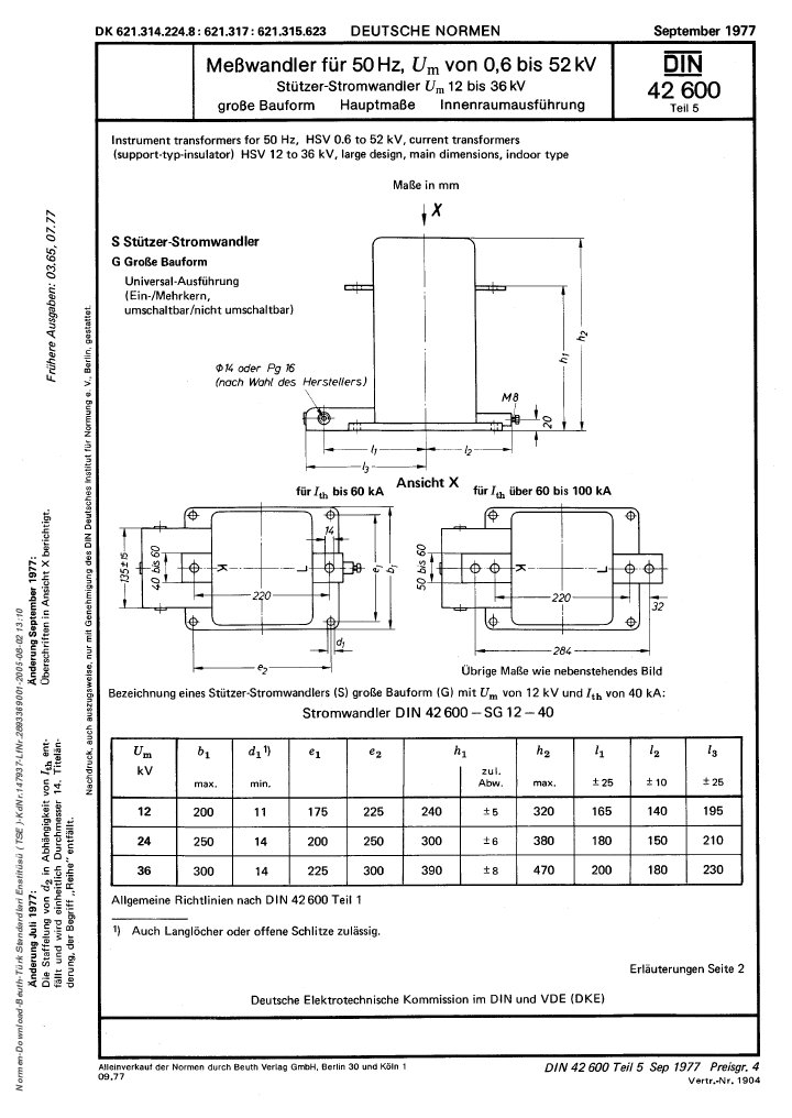 Din 42600-5 | PDF
