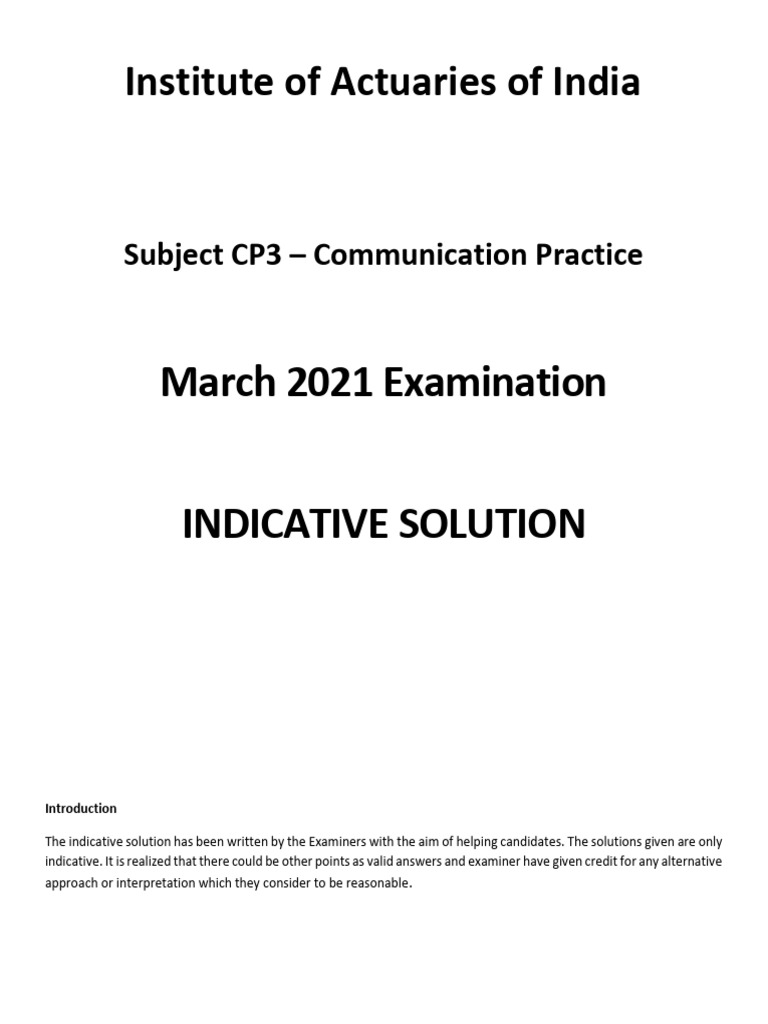 CP3 Solution | PDF | Life Annuity | Retirement