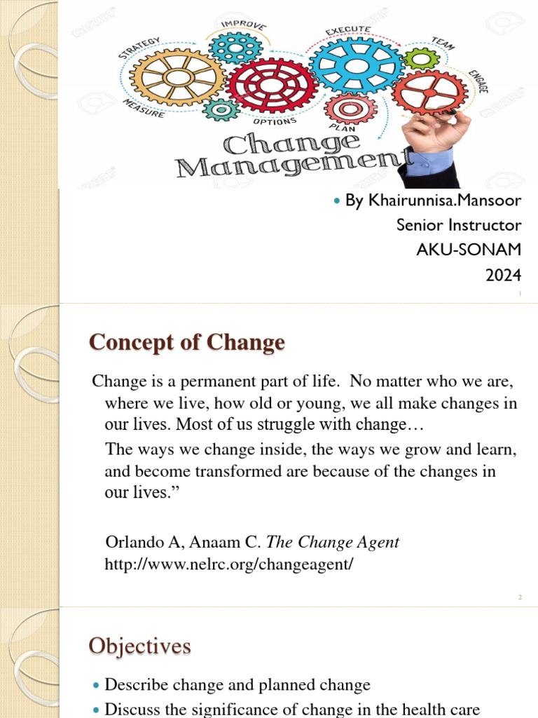 Change Management | PDF | Power (Social And Political) | Rationality