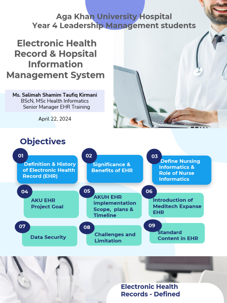 Electronic Health Record & Hopsital Information Management System | Download Free PDF ...