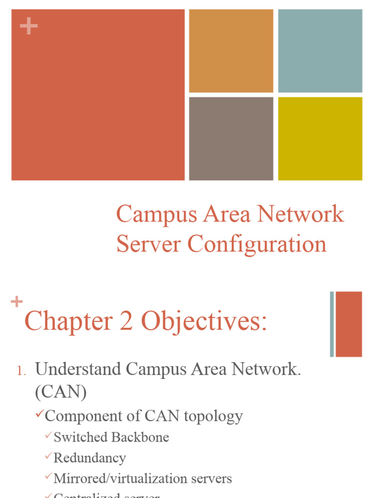 Chapter 2 Campus Area Network Server Configurations 2.1 | PDF ... Chapter 2 Campus Area Network Server Configurations 2.1 | PDF ...