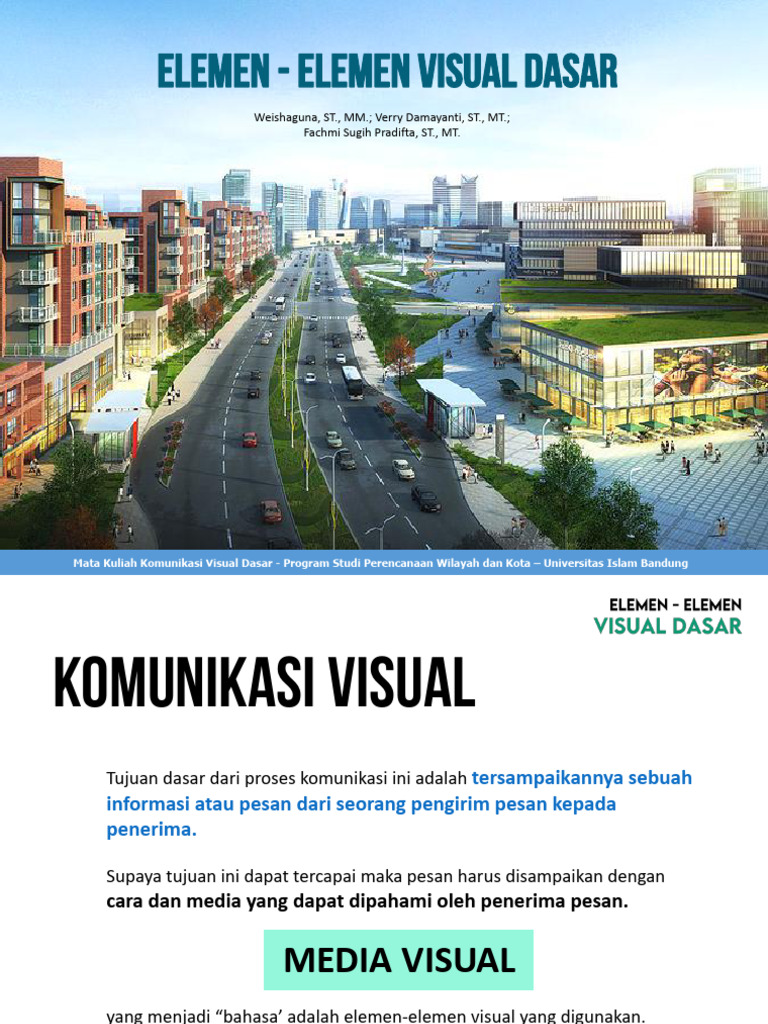 Pertemuan 3 Elemen - Elemen Visual | PDF