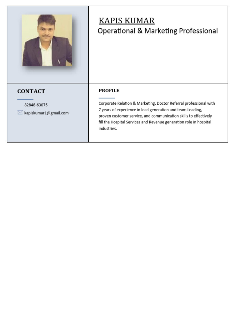 Resume Created | Download Free PDF | Marketing | Strategic Management