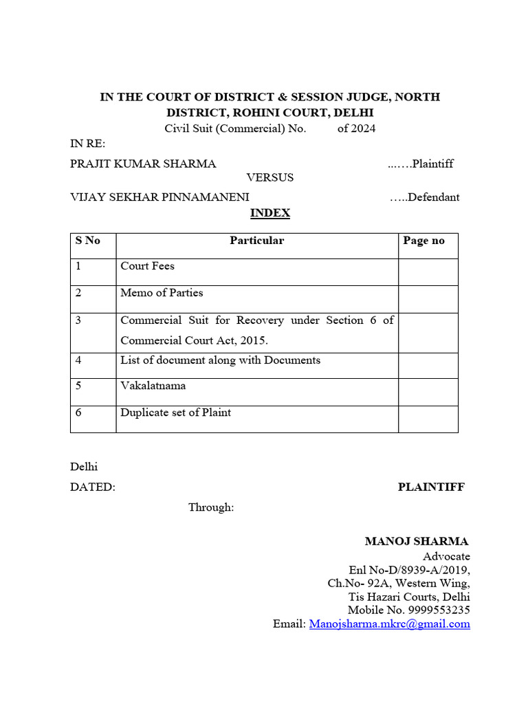 Commercial Suit - Aptech Prefab System | PDF | Affidavit | Lawsuit