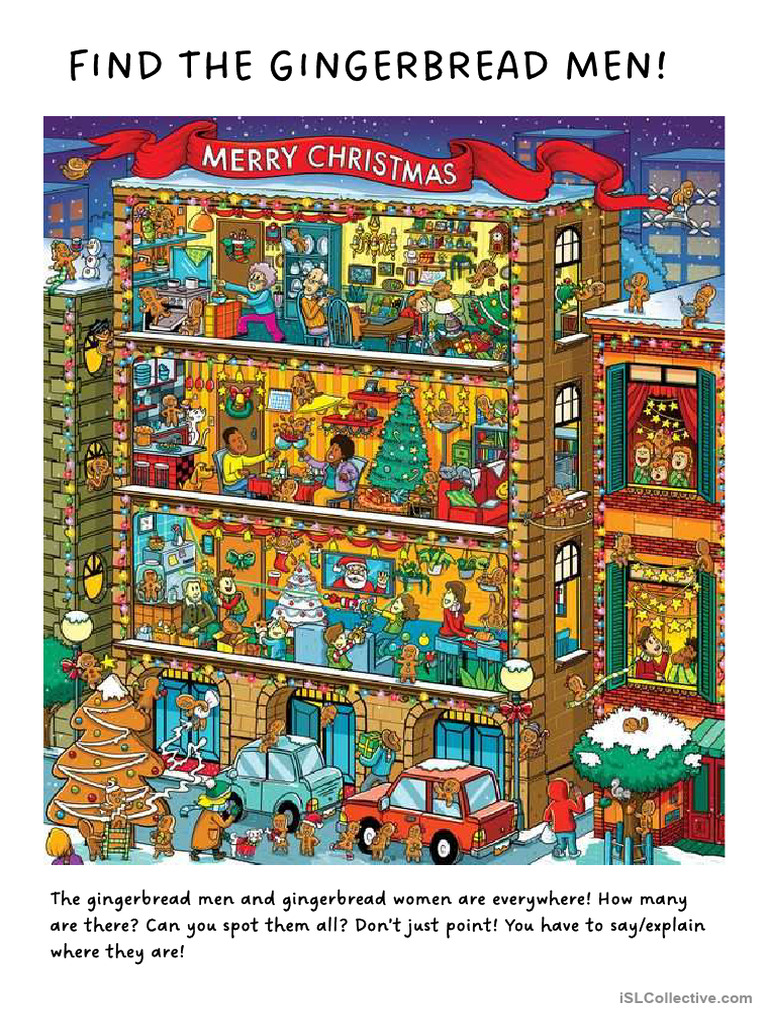 Find The Gingerbread Men | PDF | Social Science | Home & Garden