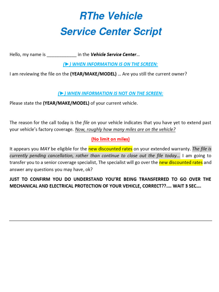 Square Rebuttals 2024 (Updated) | PDF | Car