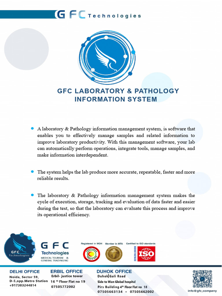 GFC Lis | PDF | Medical Laboratory | Laboratories