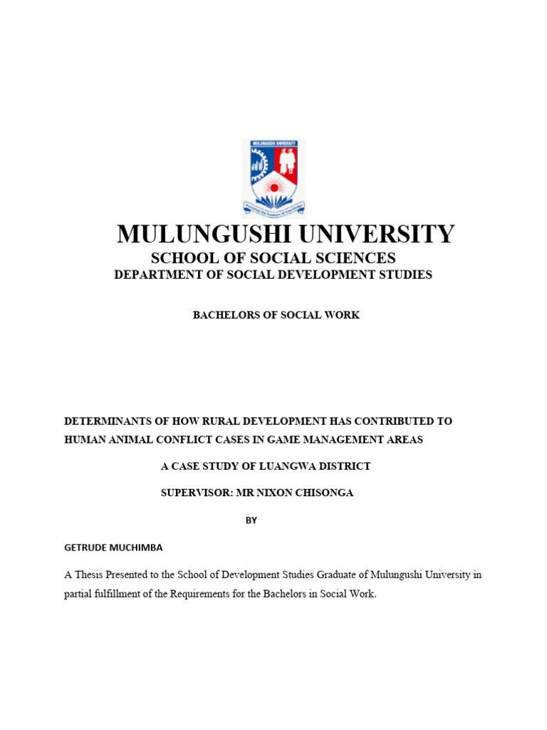 GETRUDE MUCHIMBA - 202103082 - SDS 411 1ST DRAFT SUBMISSION Edited | PDF | Data