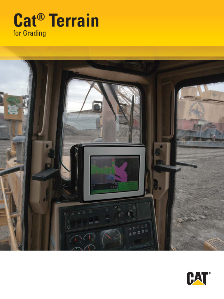 Cat Terrain For Grading | Download Free PDF | Mining | Software