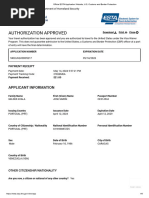 ESTA Application | PDF | Travel Visa | Government