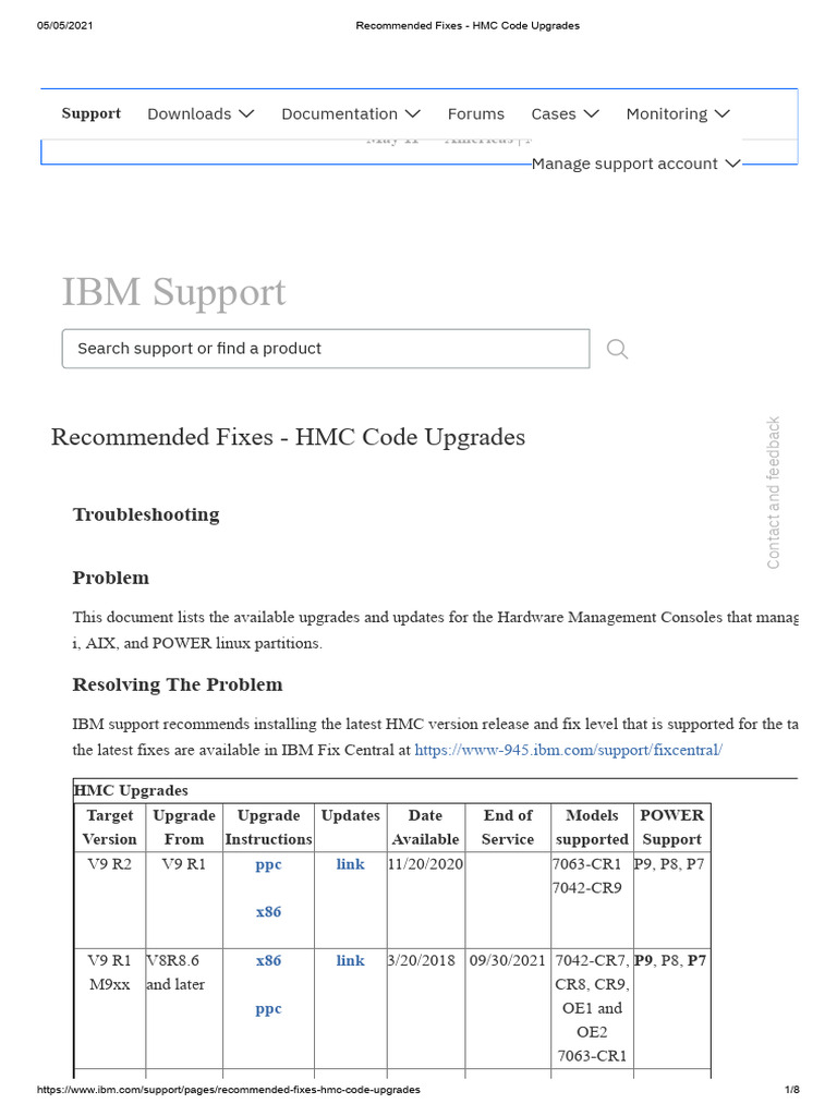 Recommended Fixes - HMC Code Upgrades | PDF | Graphical User Interfaces | Software
