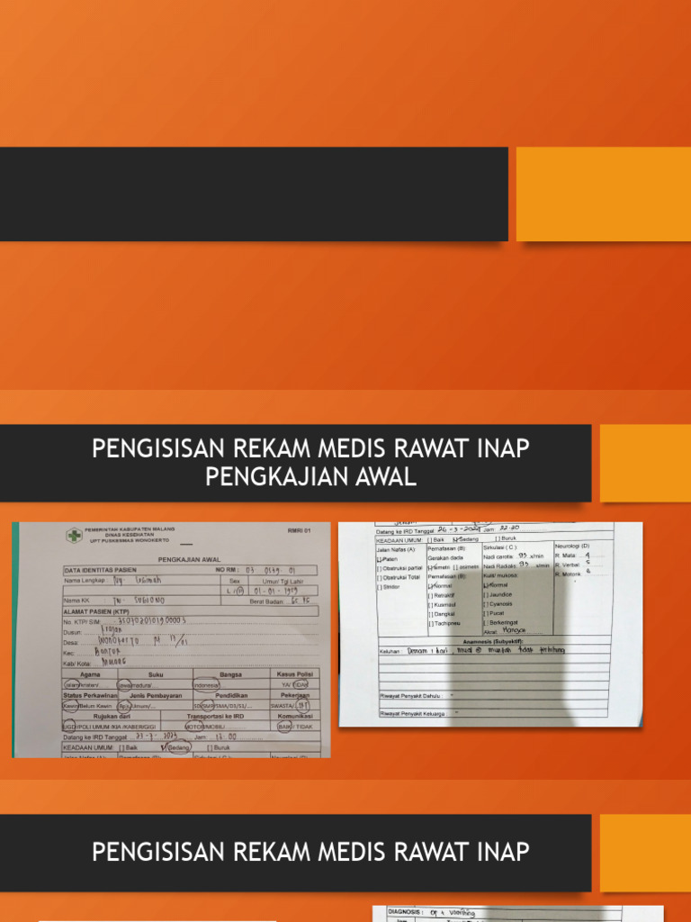 Rekam Medis Rawat Inap | PDF