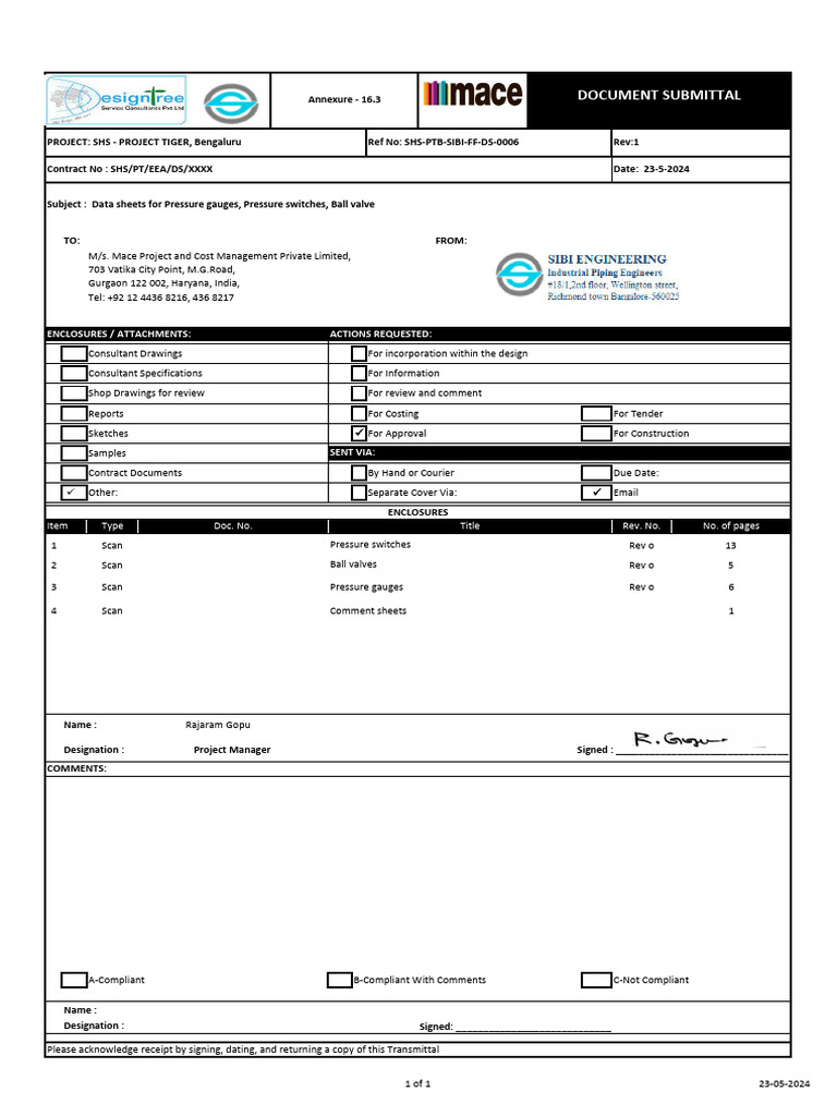 All Documents Merged, Pressure Gauge, Pressure Switch, Ball Valve PDF ...