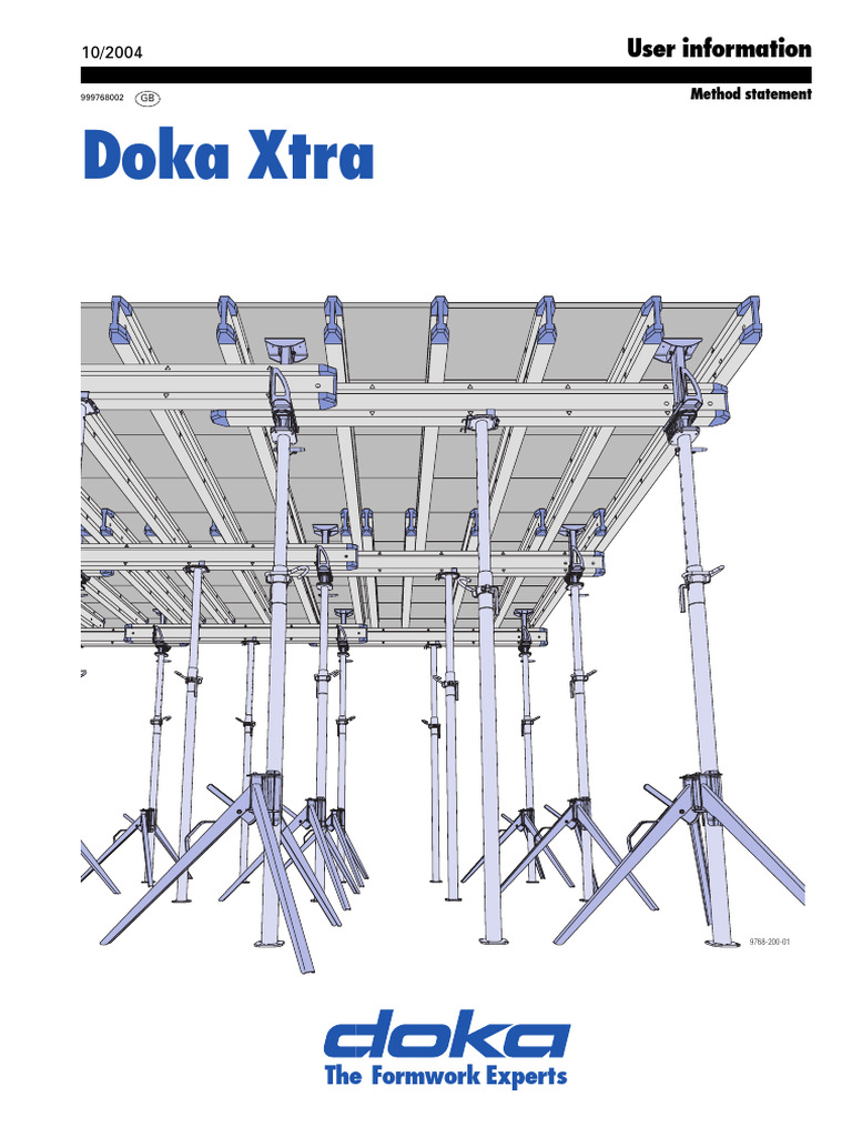 Doka Xtra Formwork User Guide | PDF | Concrete | Deformation (Engineering)