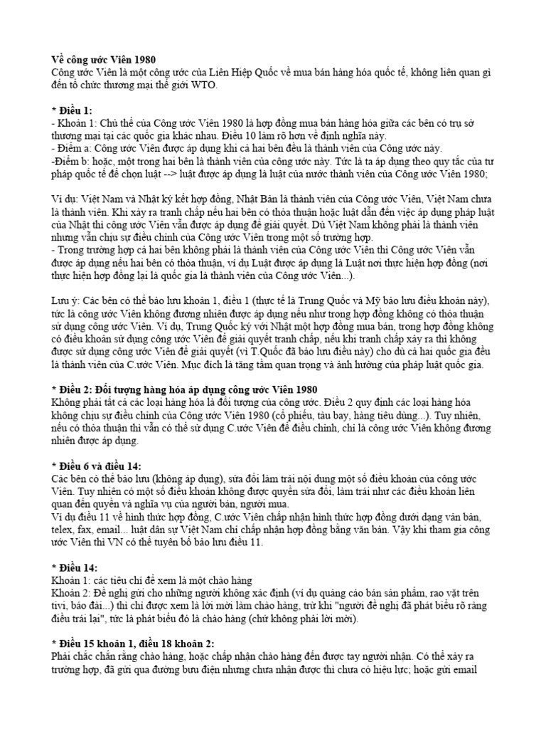 Ve Cong Uoc Vien | PDF