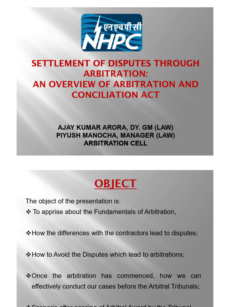GM Arbitration Overview and Best Practices | PDF | Arbitration | Employment