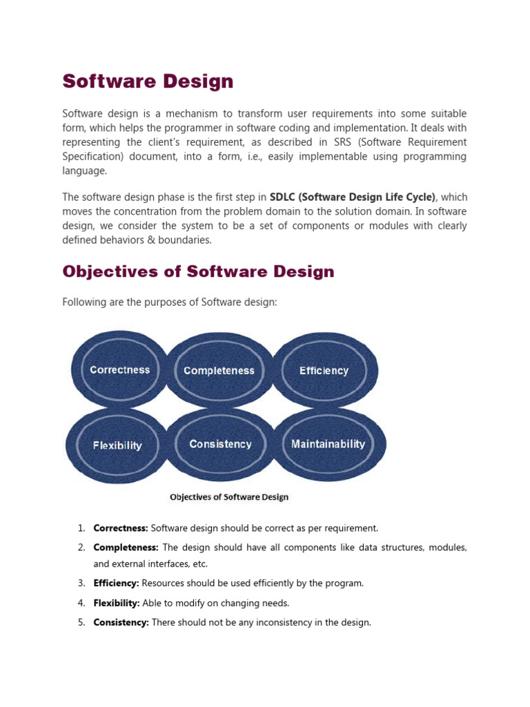 Unit 3 Software Design | Download Free PDF | Class (Computer Programming) | Method (Computer ...