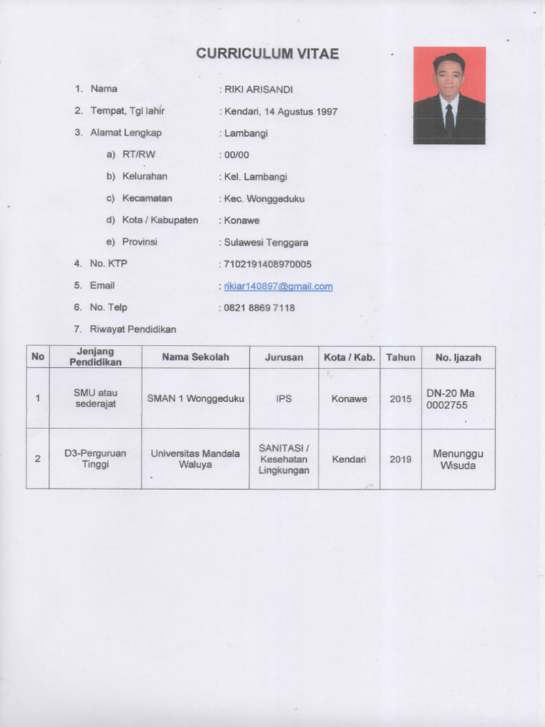 CURICULUM VITAE | PDF