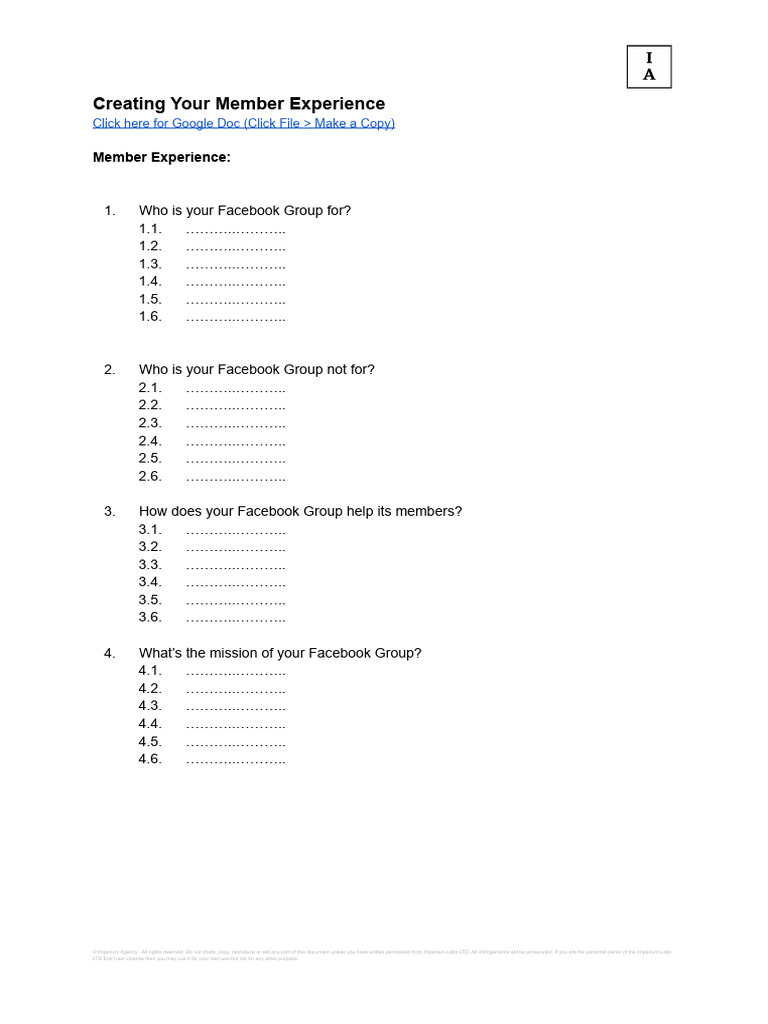 Facebook Group Strategy Guide | PDF | Cyberspace | Intellectual ...