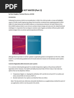 HSG274 Part 2 - Table 2.1 - Checklist For Hot and Cold Water Systems 0 ...