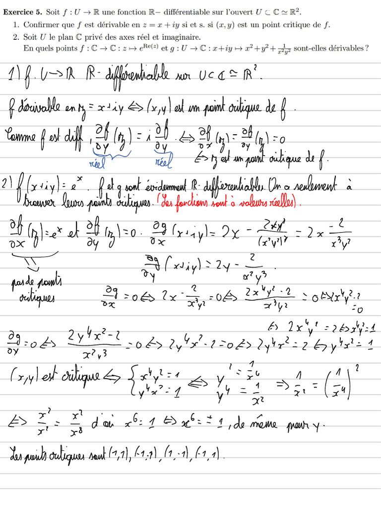 Complexe_TD_2_ex_5 | PDF