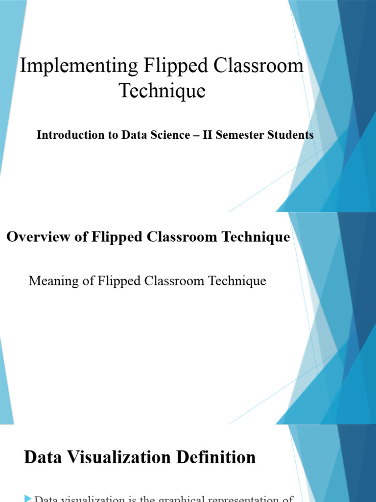 Flipped Classroom for Data Visualization | PDF | Computers
