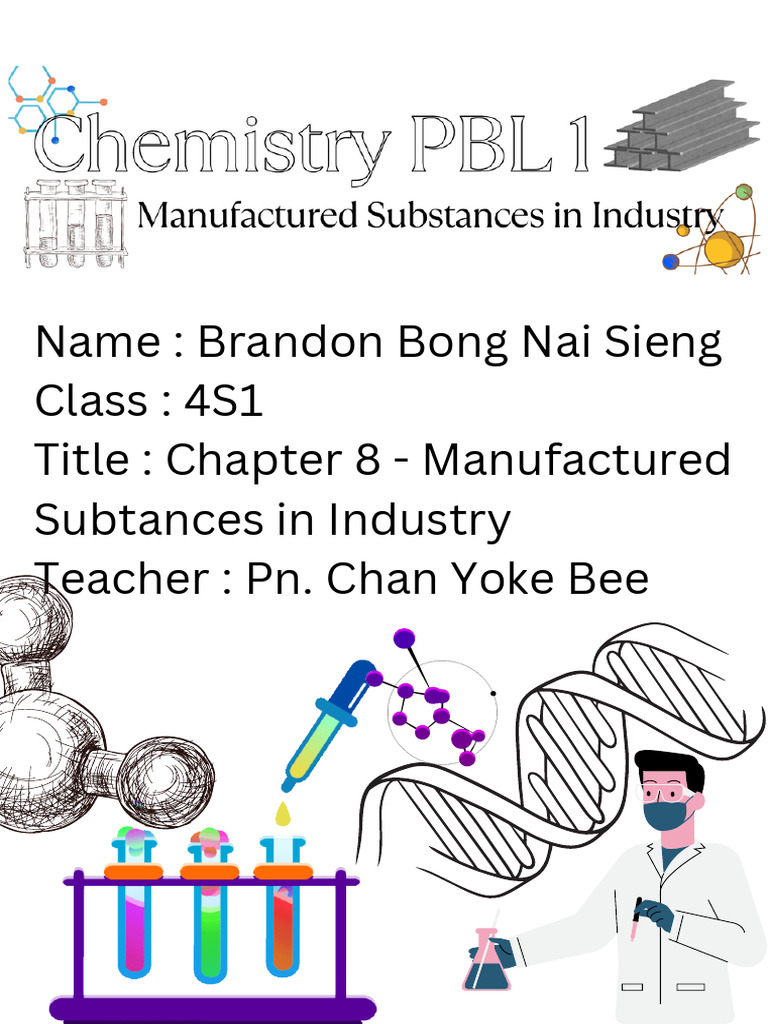 Chemistry PBL 1 2024 | PDF | Science & Mathematics | Technology ...