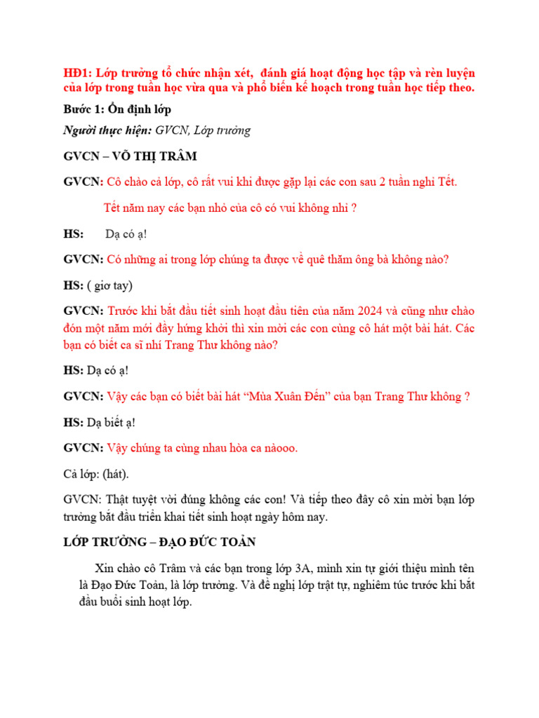 Kịch bản SHL | PDF