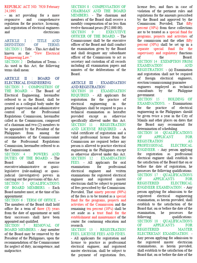 Ee Laws | PDF | Engineer | Electrician