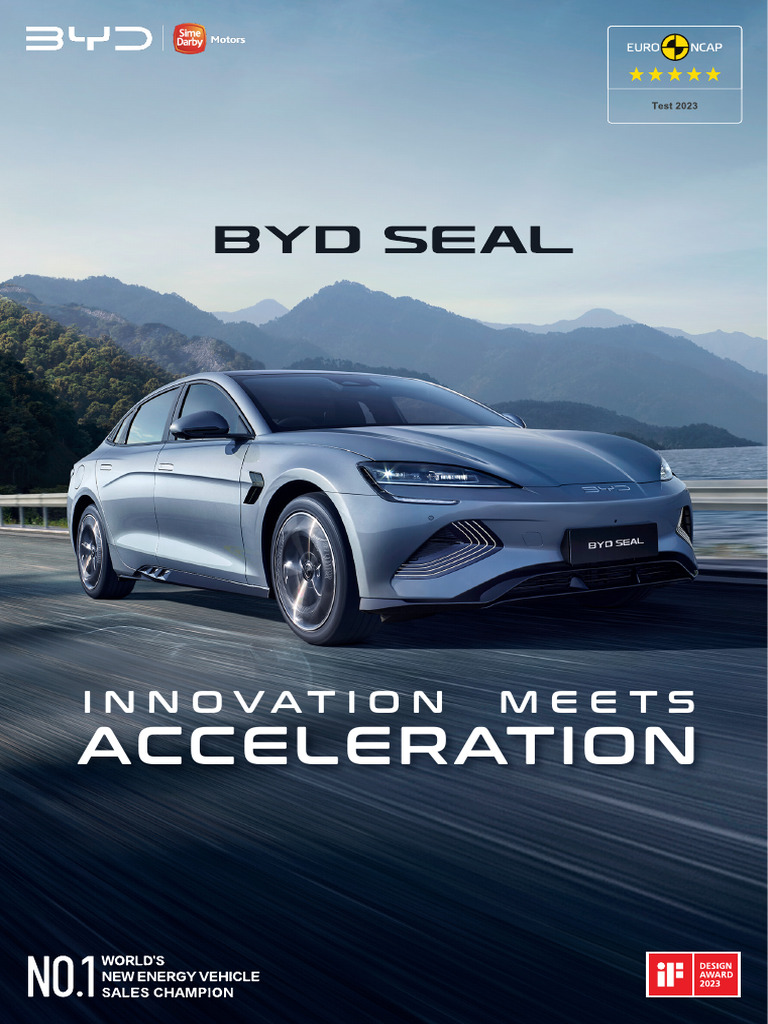 BYD Seal E Brochure | PDF | Airbag | Seat Belt
