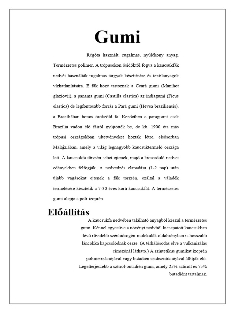 Gumi | PDF