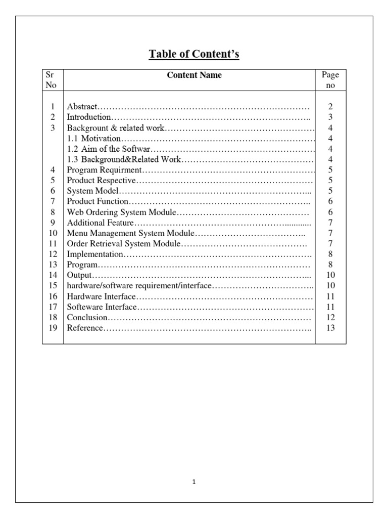 Restaurant Management System PDF | PDF | Menu | Java (Programming Language)