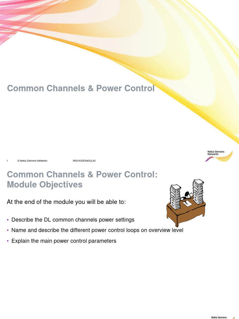 03 - RN31633EN40GLA0 - RANPAR1 - CCHs and PowerControl - v1.1 - RU40 ...