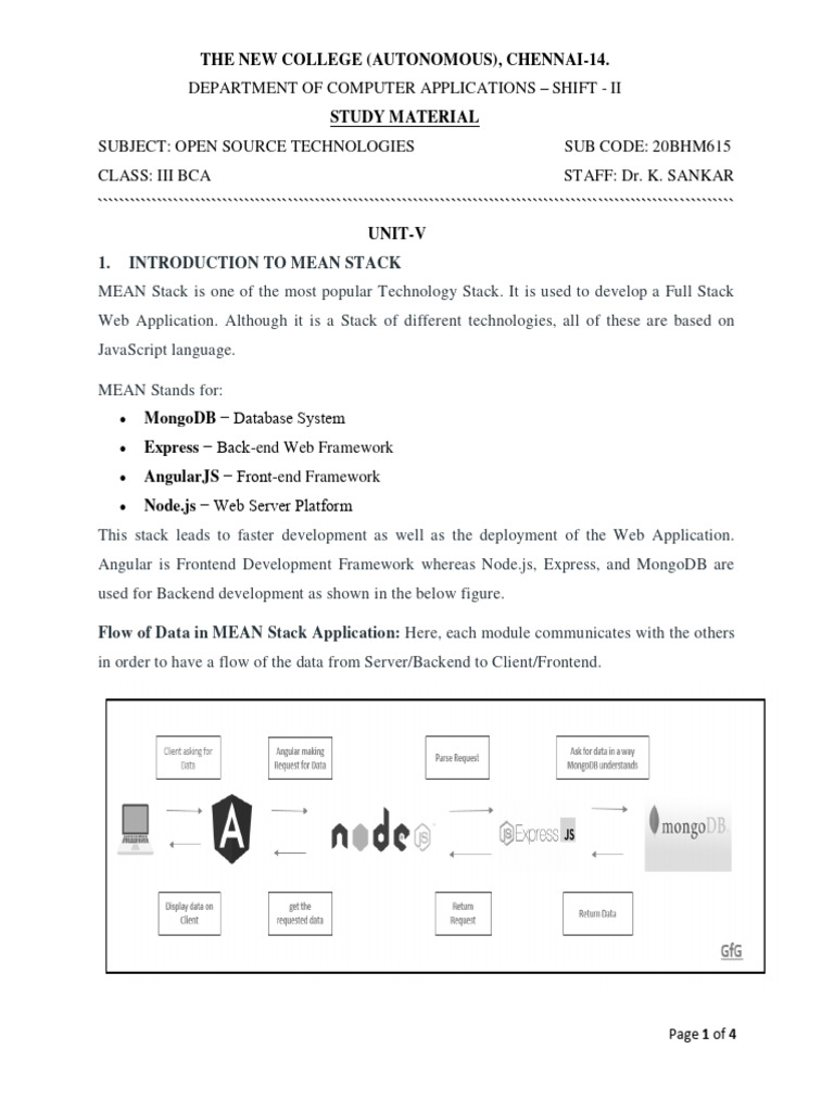 ost unit 5 | PDF | Relational Database | Mongo Db
