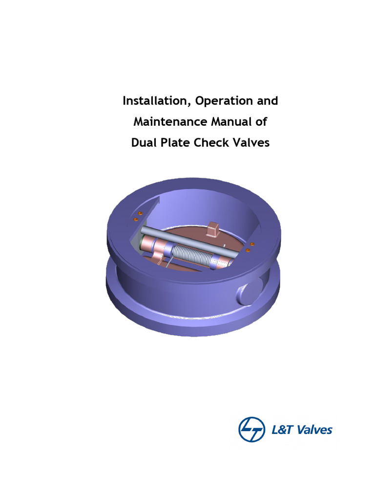 Lt Valves Dual Plated Check Valves | Download Free PDF | Valve | Pipe ...