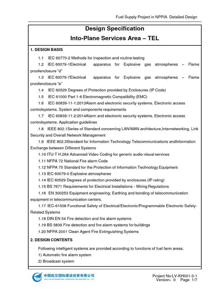 NPPIA-FSP-IPA-TEL-SPC-0001-Fuel Supply Project in NPPIA Detailed Design ...