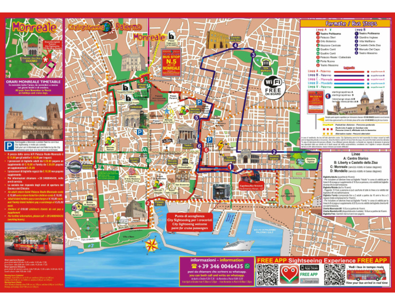 City Sightseeing Palermo Map 202 | PDF