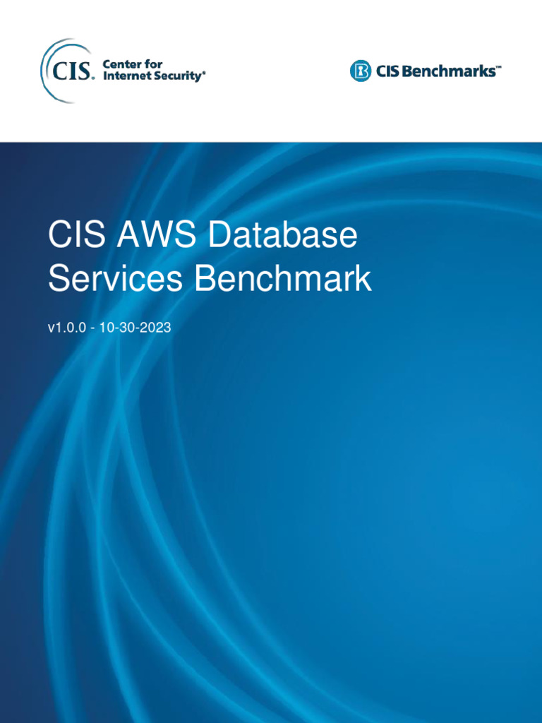 CIS AWS Database Services Benchmark v1.0.0 | Download Free PDF | Transport Layer Security ...