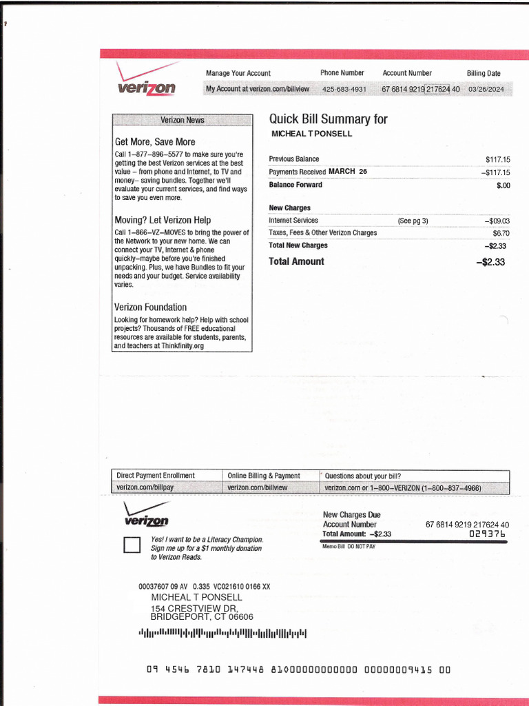 My Utility Bill P | PDF