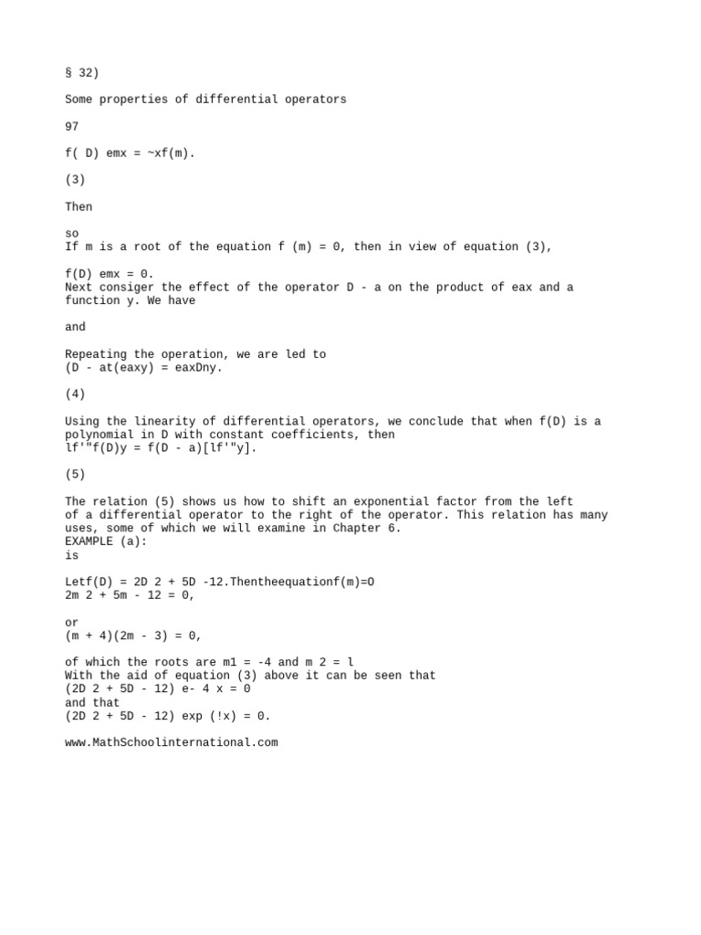 Elementary Diff Eqs | PDF