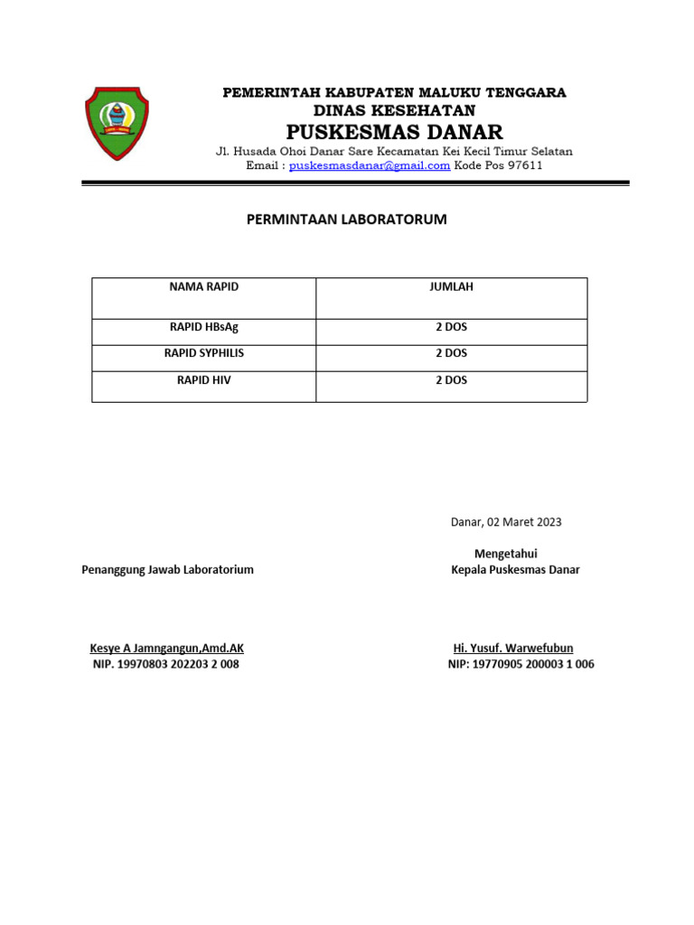 Rujukan Spesimen | PDF